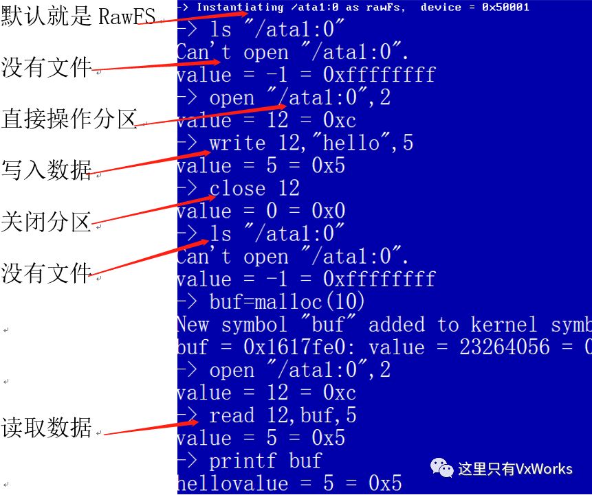 VxWorks file system and its format command use - Programmer Sought
