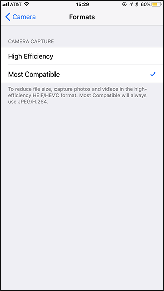 heif hevc_如何使您的iPhone使用JPG和MP4文件代替HEIF，HEIC和HEVC-CSDN博客