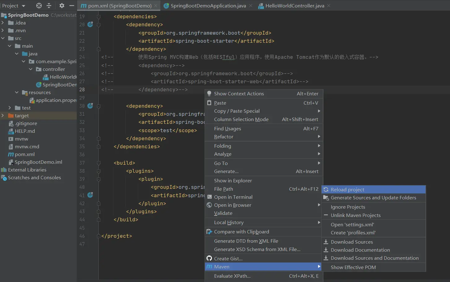 最简单idea社区版构建springboot项目spring Boot Idea Community Csdn博客