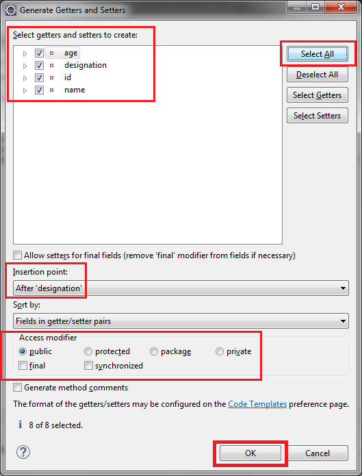 Eclipse IDE – 如何生成 getter 和 setter_怎么生成getter方法-CSDN博客