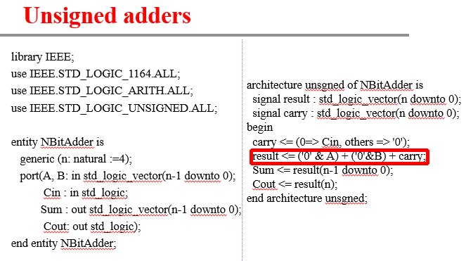 Verilog 和VHDL有符号数和无符号数相关运算_verilog 无符号减法-CSDN博客