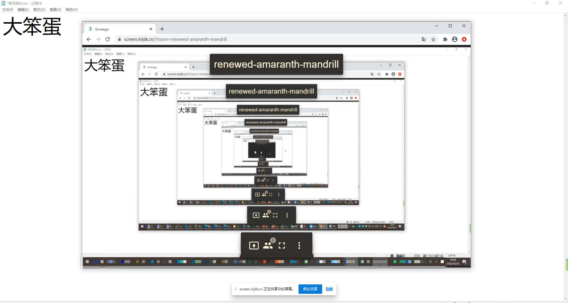 使用screego自建桌面投影/共享屏幕_csdn screego-CSDN博客