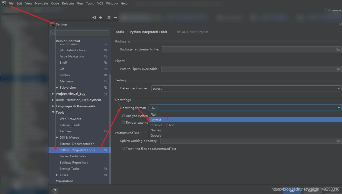 pycharm实现设置自动的参数注释标识_pycharm设置函数参数注释-CSDN博客