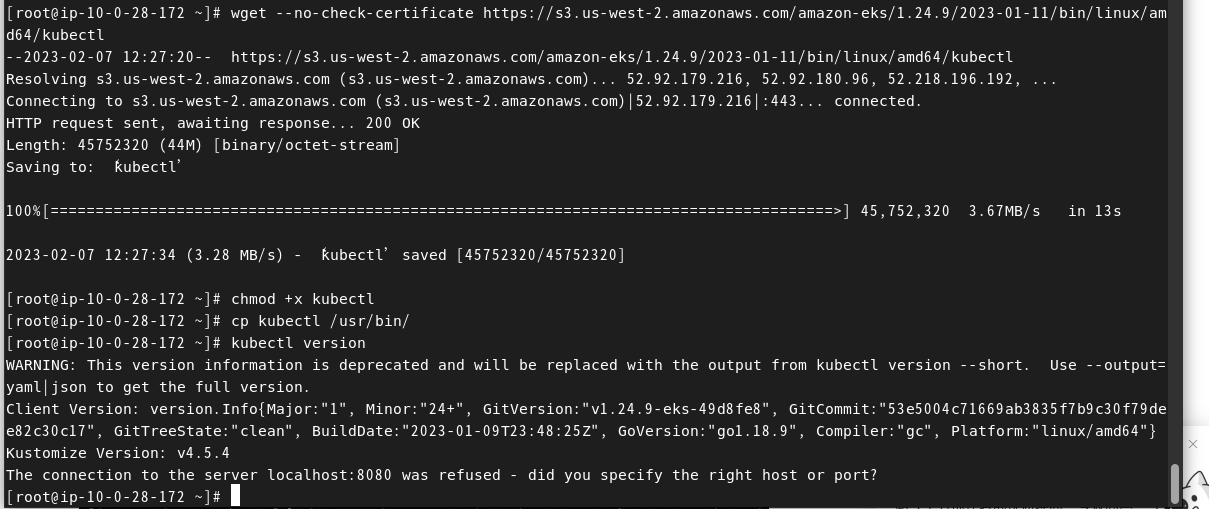 AWS简单搭建使用EKS一_aws cli 链接eks-CSDN博客