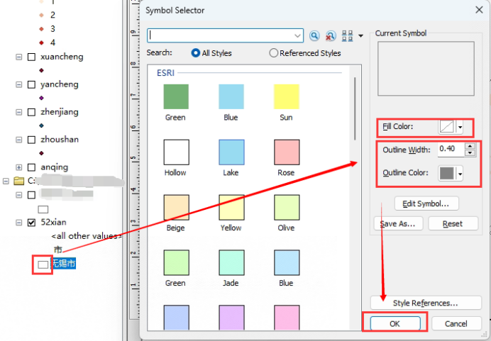 ArcGIS地图制作——符号显示级别设置和标注的条件设置-CSDN博客