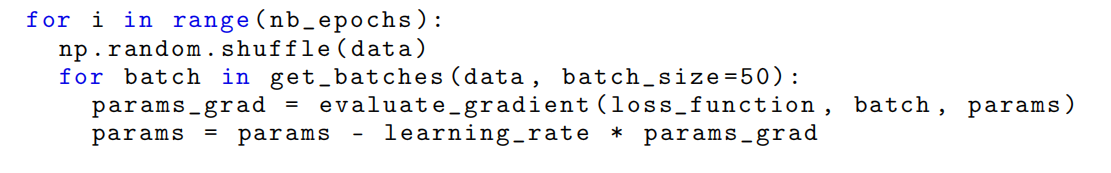 sgd 参数 详解_深度学习-优化器算法的比较(BGD\SGD\MBGD)——第一节_weixin_39929138的博客-CSDN博客