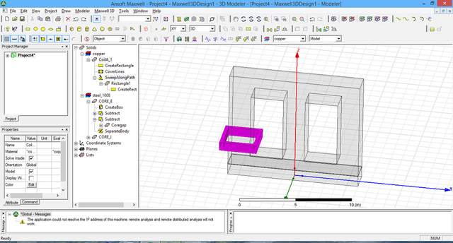 Ansys Maxwell三相变压器制作方法教程_maxwell怎么unite-CSDN博客