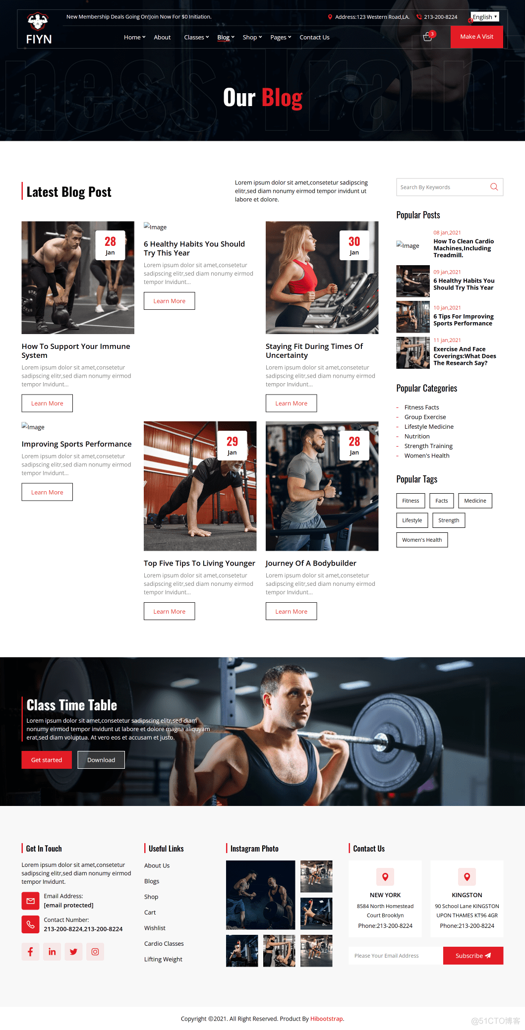 web课程设计——健身俱乐部健身器材网站模板(24页)HTML+CSS+JavaScript-CSDN博客