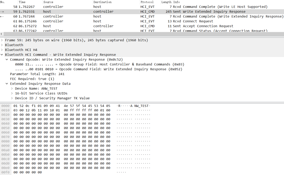 HCI数据格式与蓝牙初始化流程_蓝牙hci调试-CSDN博客