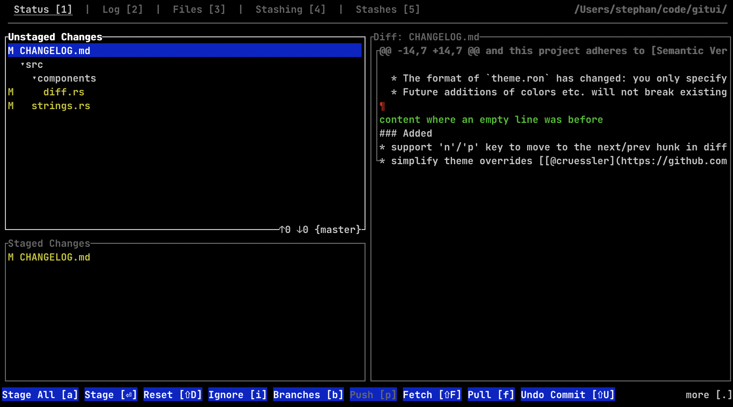 GitUI v0.24.0 发布，Rust 编写的 Git 终端-CSDN博客