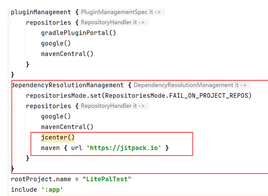 AndroidStudio配置LitePal时Failed to Resolve_failed to resolve: org.litepal.guolindev:core:3.2.-CSDN博客