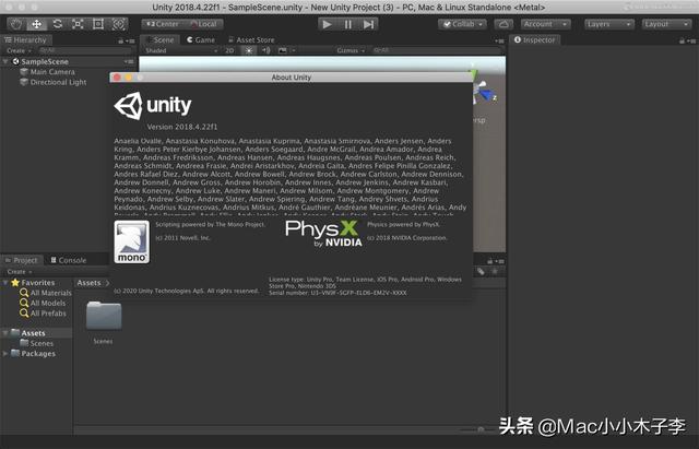 3d数学基础图形与游戏开发第二版_Unity Pro 2018 MAC(游戏开发工具)-CSDN博客