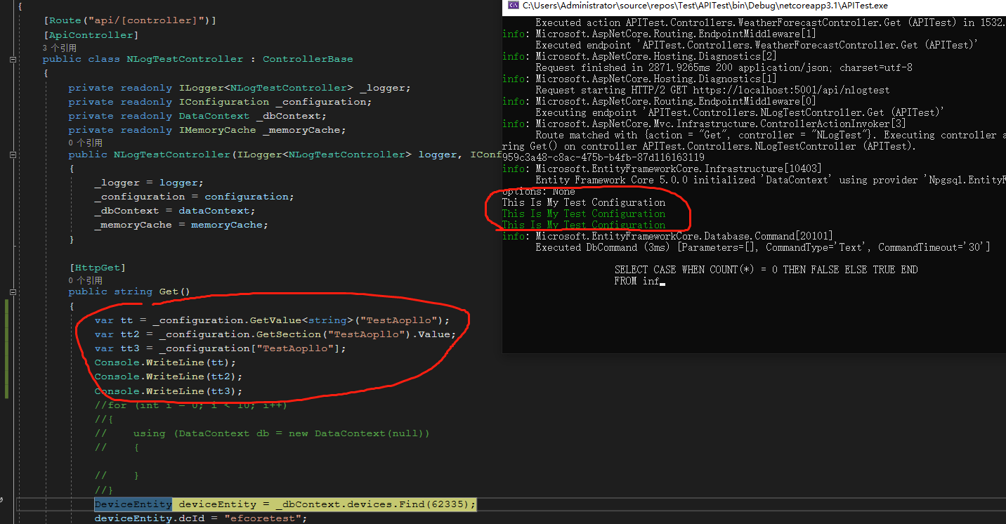 NetCore Api 读取Apollo配置_netcore 阿波罗 写入-CSDN博客