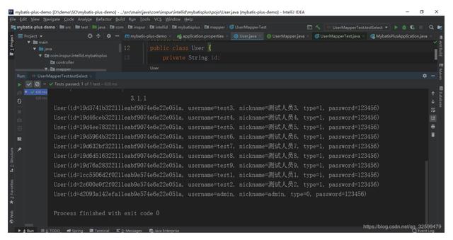 selectlist 使用_Mybatis-plus插件的学习与使用_weixin_39760721的博客-CSDN博客