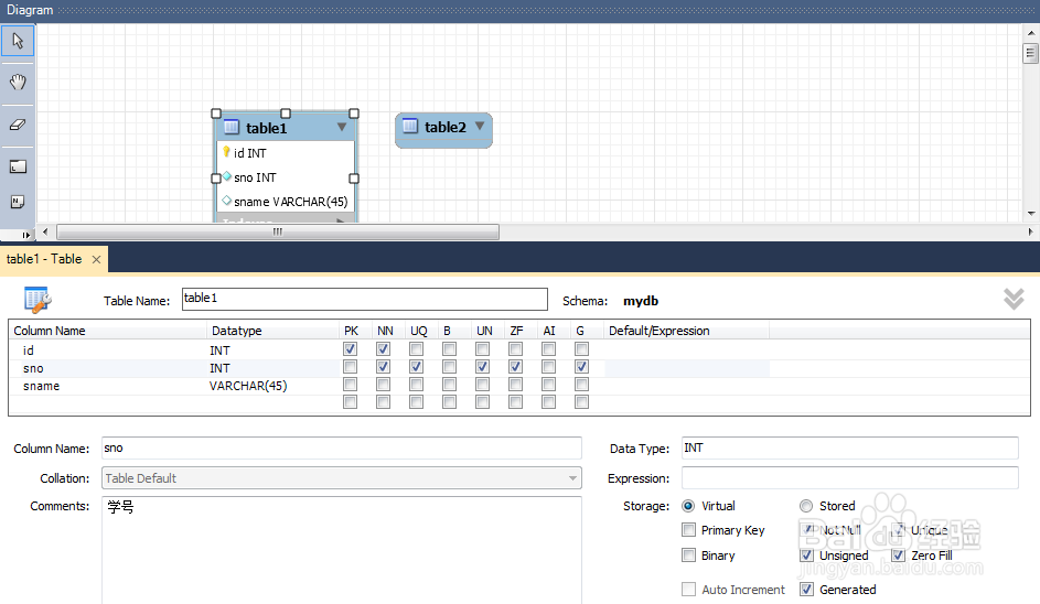 如何利用MySQL Workbench创建Model EER 图_mysql eer diagram-CSDN博客