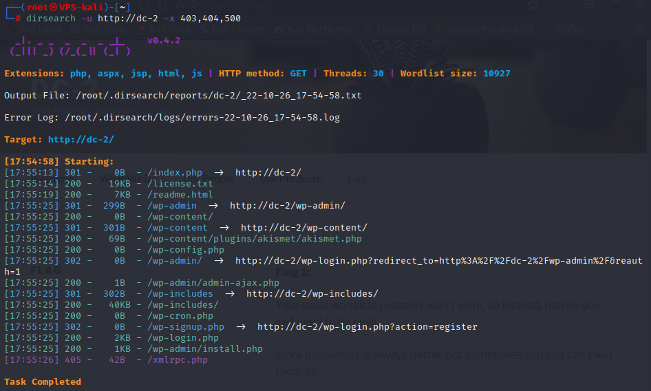 Vulnhub-DC-2实战靶场_vulhub的dc2靶场-CSDN博客