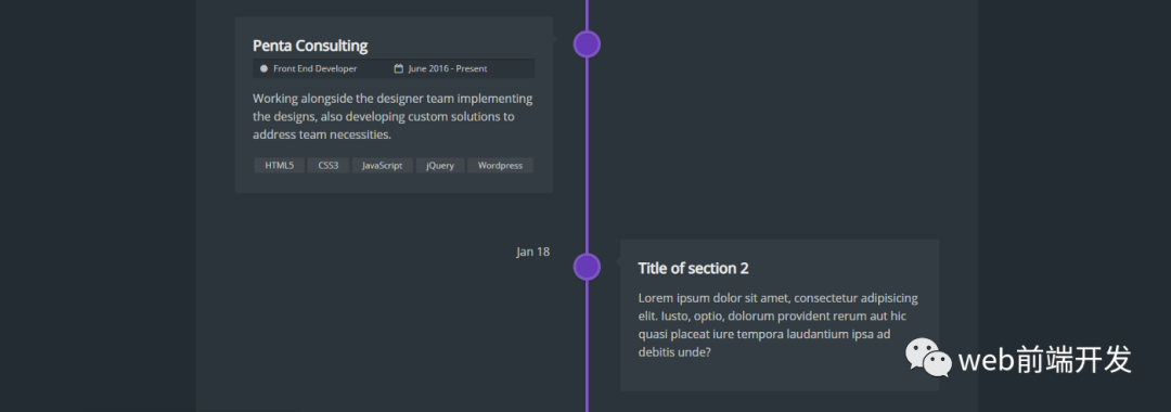 【案例练习】15—27个网页设计的 HTML 时间线-CSDN博客