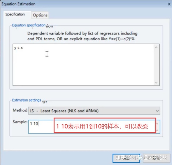 ols残差_Eviews基础操作及OLS回归-CSDN博客