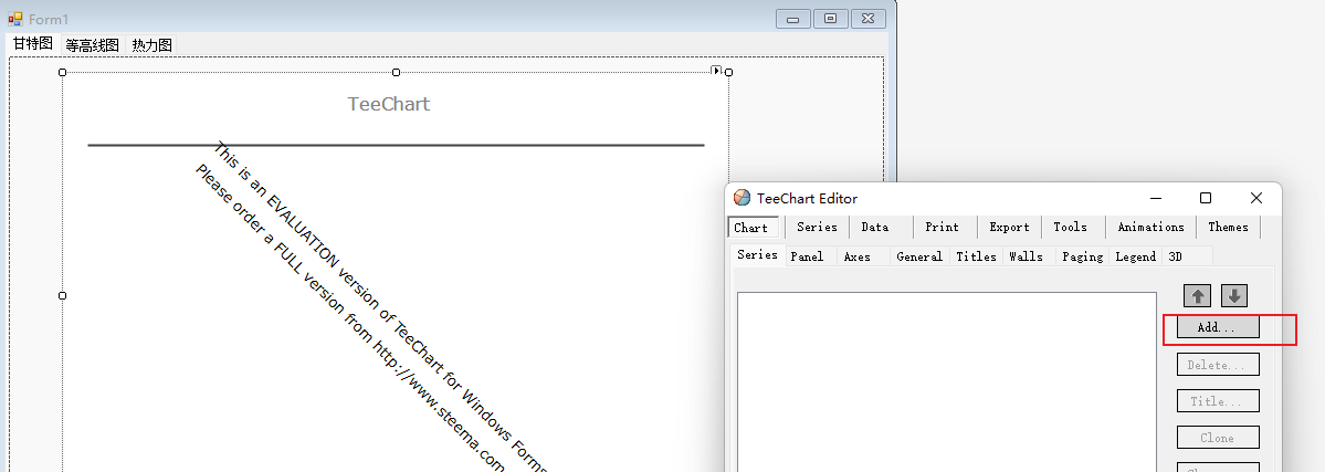 winform teechart 等高线图-CSDN博客