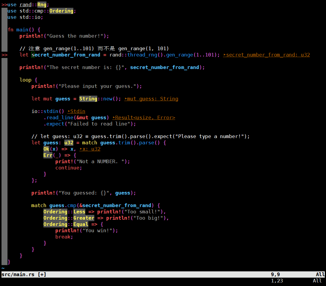Rust：vim 环境配置_rust.vim-CSDN博客