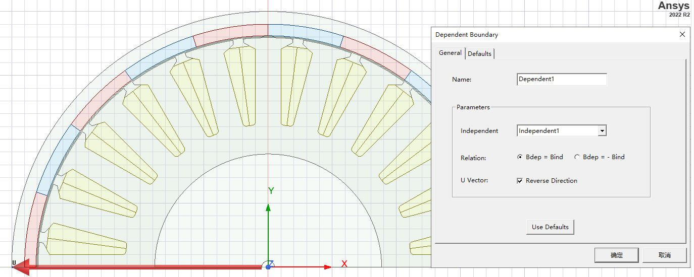 Maxwell电机仿真1/2模型边界设置_maxwell2d中怎么把中间一部分设置边界-CSDN博客