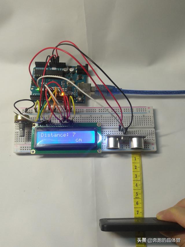 Stm32超声波测距代码超声波测距传感器应用实例，arduino驱动并用lcd显示 Csdn博客