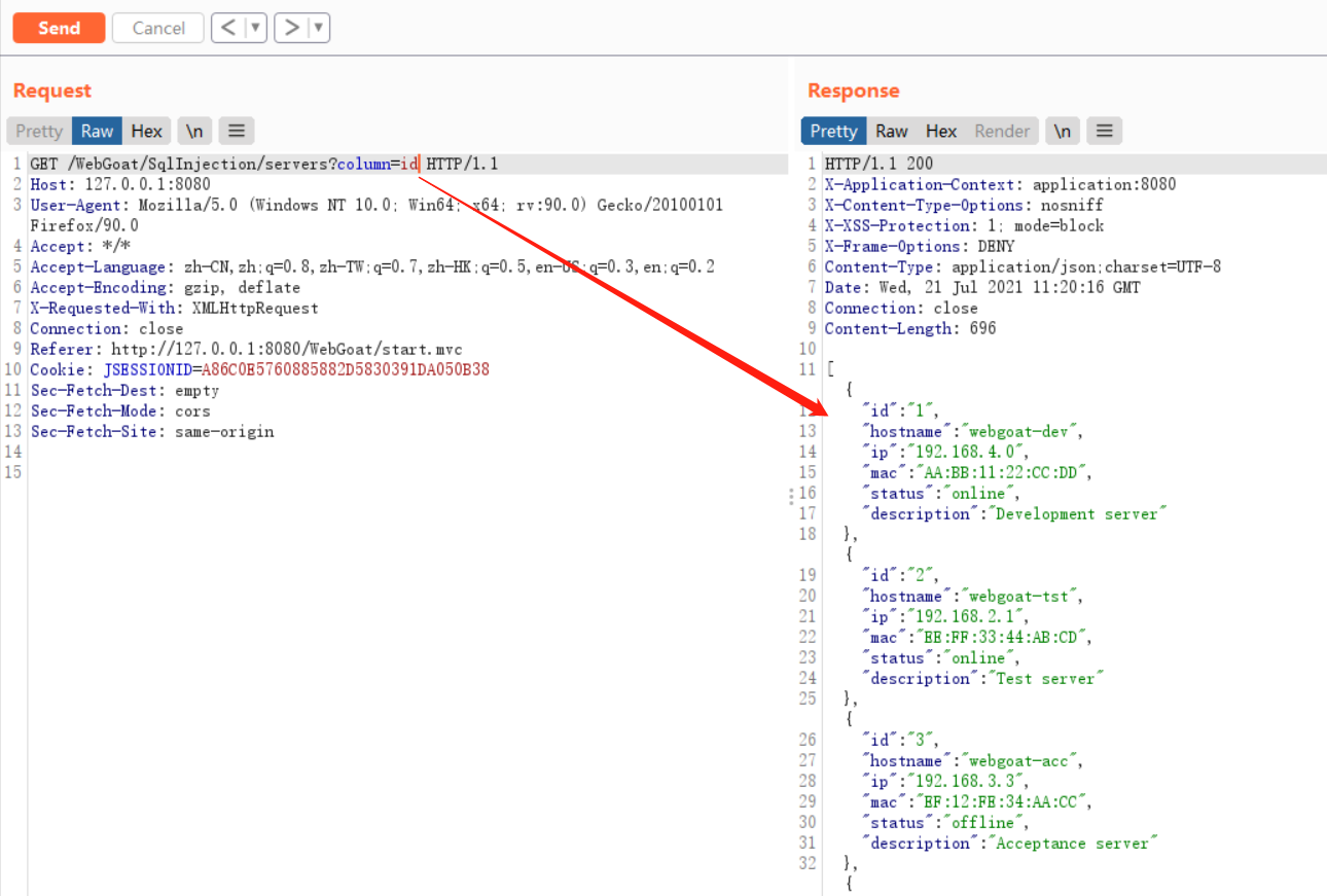 Java代码审计之webgoat靶场sql注入webgoat80 Sql注入 Csdn博客