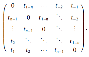matlab对矩阵的每一行傅里叶,Matlab:Toeplitz矩阵-向量乘法的快速傅里叶(FFT)算法-CSDN博客
