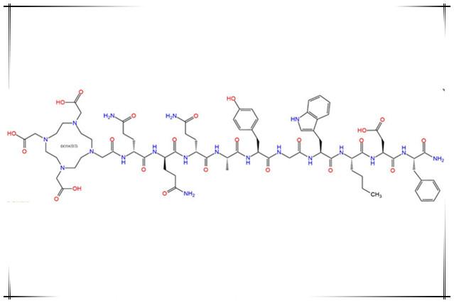 氨基酸衍生物肽1293368-78-1，DOTA-DGln-DGln-DGln-Ala-Tyr-Gly-Trp-Nle-Asp-Phe-NH2 ...
