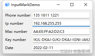 PyQt6-QLineEdit控件学习笔记_python qt6 gui 学习笔记-CSDN博客