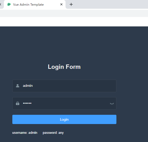 Vue Admin Template的简单使用简单单体项目vue Admin Template基础版本启动运行步骤 Csdn博客