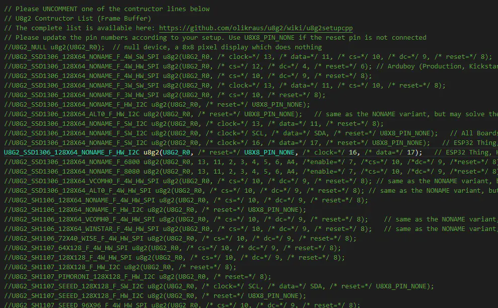 esp32 Arduino（九）u8g2图形库 IIC驱动OLED_u8g2.setfont-CSDN博客