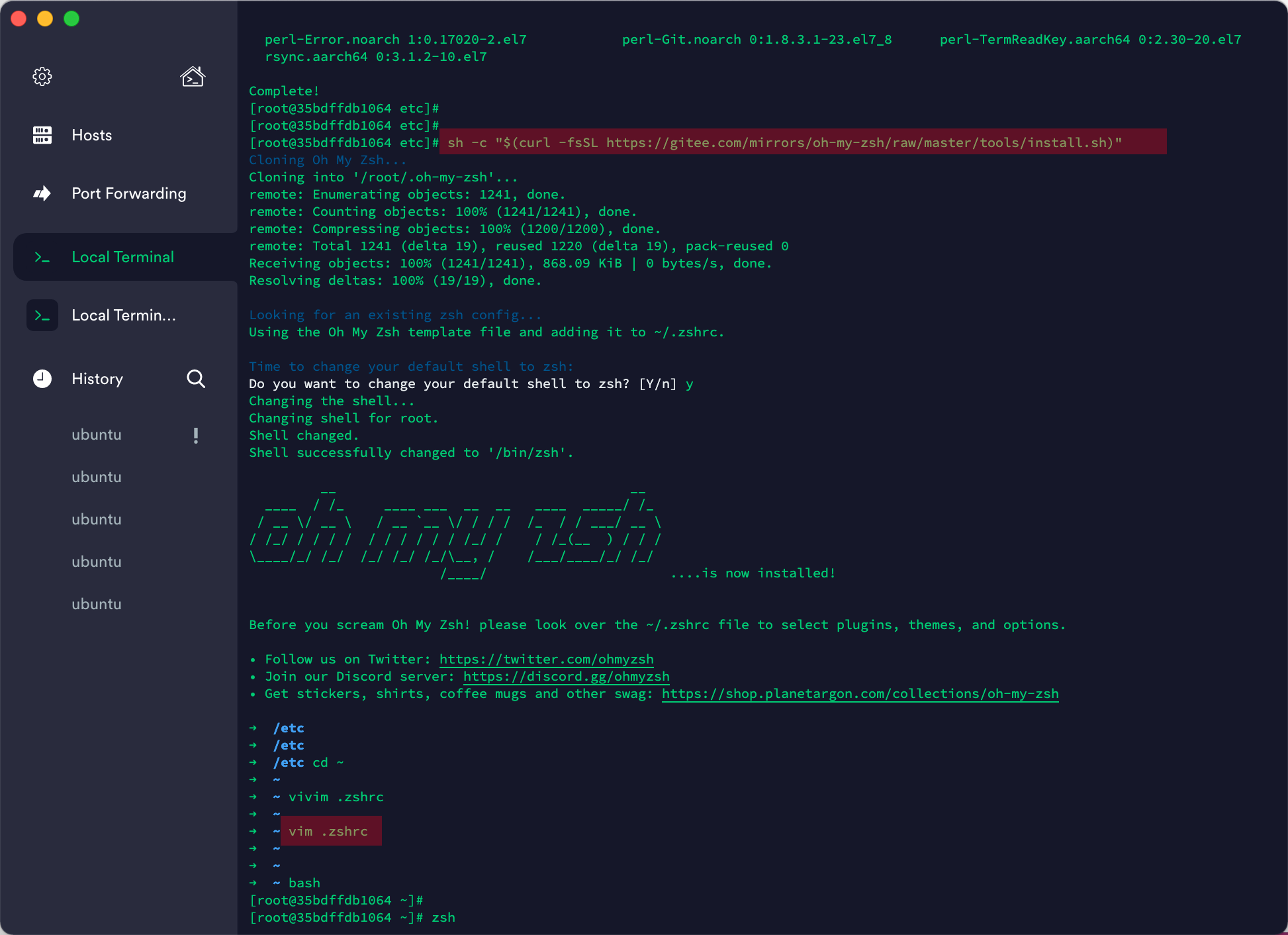 Shell和Vim美化（基于Centos镜像）_centos vim美化-CSDN博客