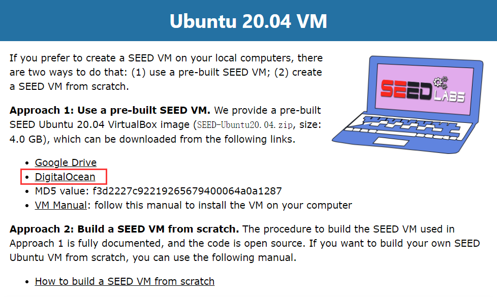 SEED(1)-实验环境搭建_seed-ubuntu20.04.zip下载-CSDN博客