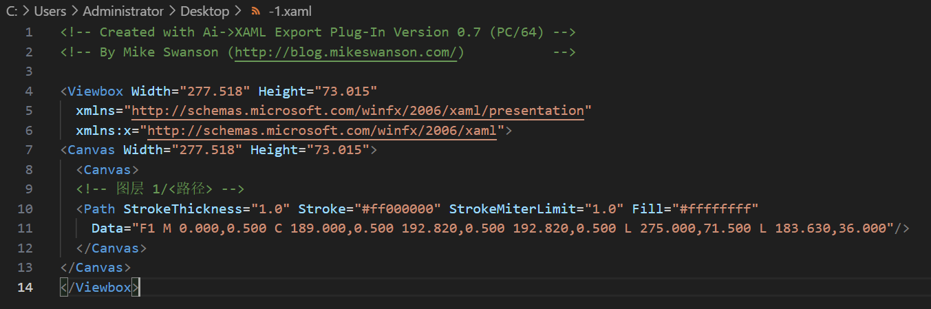 Adobe illustrator矢量图转Xaml_xamlexport64.aip-CSDN博客