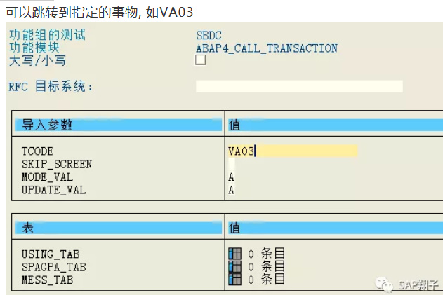 ABAPDEMOCALLTRANSACTION使用_SAP刘梦_新浪博客-CSDN博客