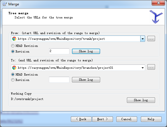 Svn分支主干merge操作小记svn Merge Csdn博客 9381