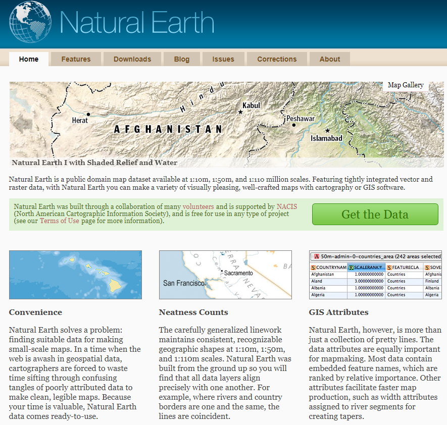 Natural Earth栅格数据集-CSDN博客