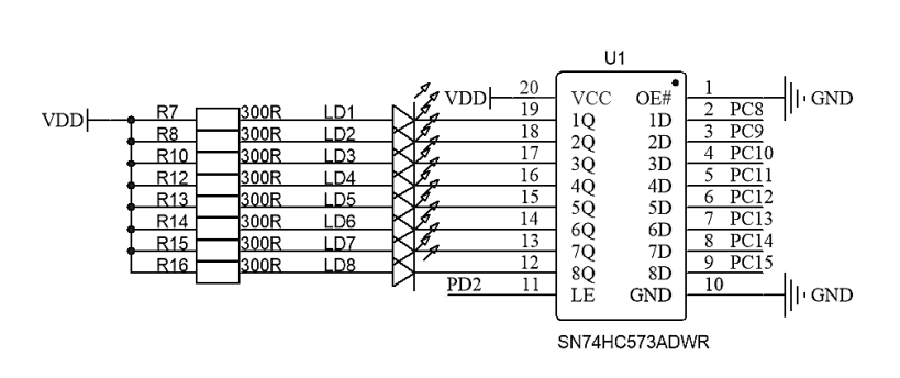 蓝桥杯嵌入式G4-LED跑马灯-CSDN博客