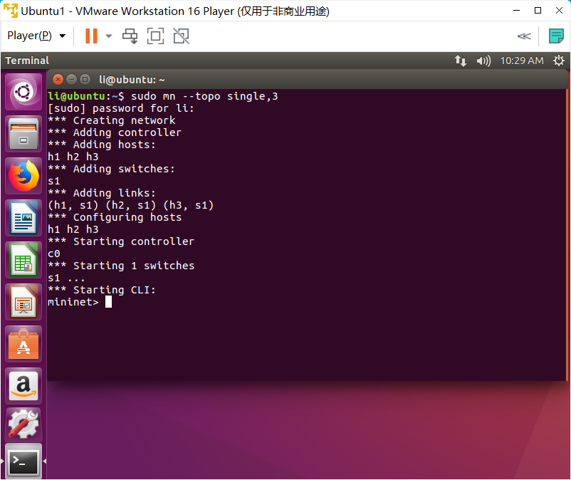 python脚本创建拓扑_实验 1：Mininet --拓扑的命令脚本生成-CSDN博客