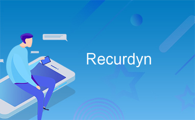 Recurdyn_下载资源_代码源码-CSDN下载